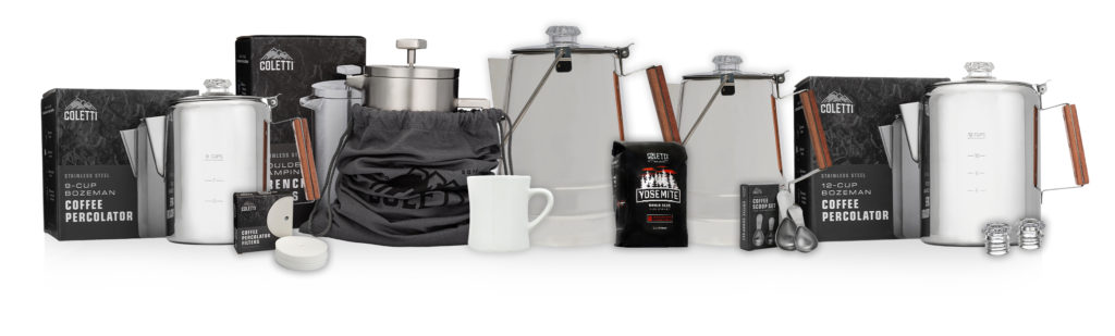 COLETTI Coffee Percolators and French Presses